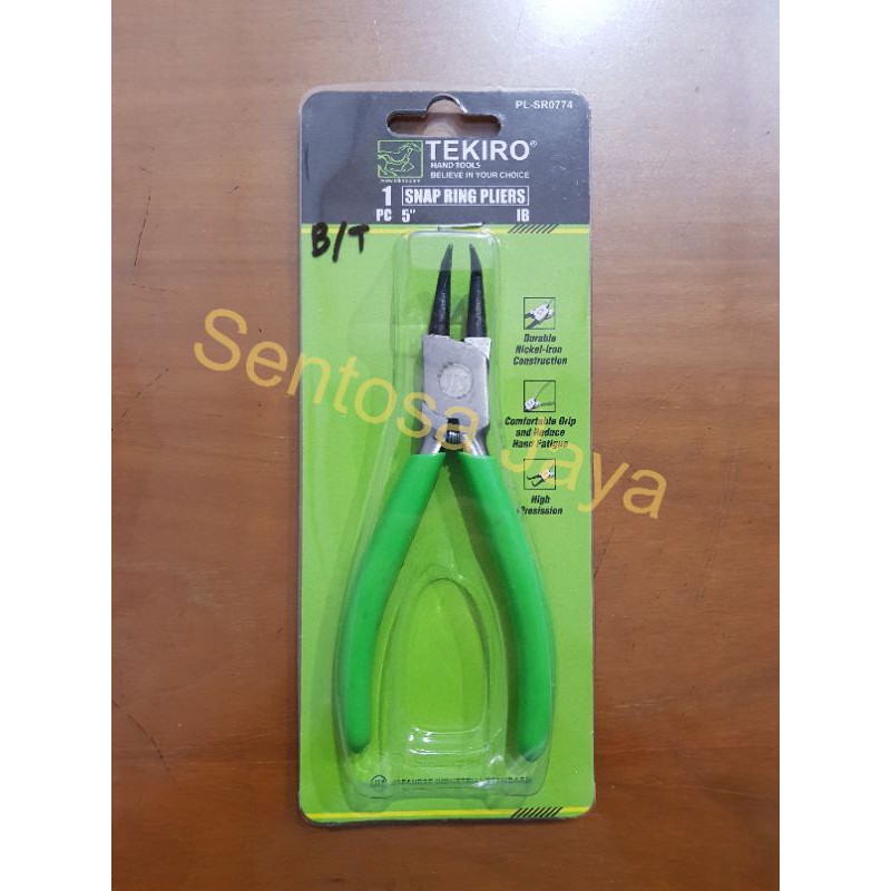 Jual Tang Snap Ring / Snap Ring Pliers 5" inch in inci Bengkok Tutup ...