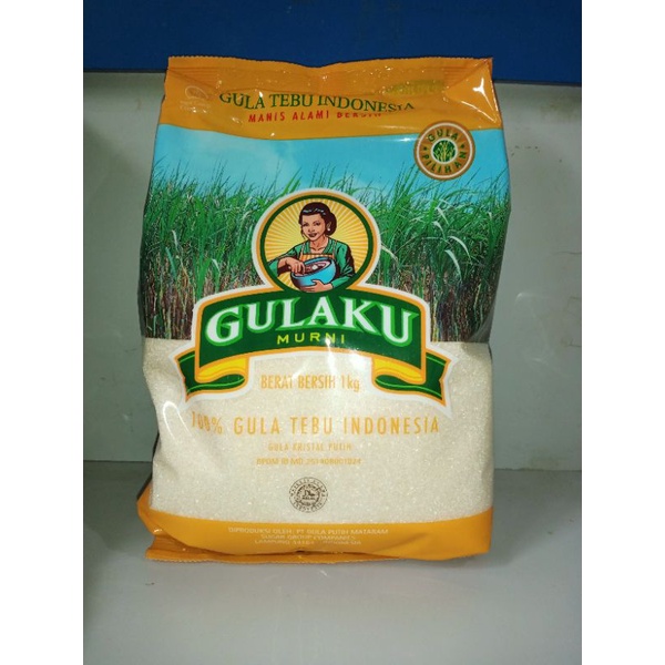 Jual Gulaku gula tebu murni 1 kg | Shopee Indonesia