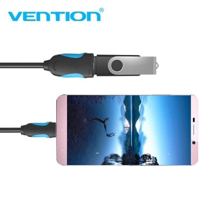 Jual Vention [A51 0.25M] Kabel USB 3.1 Type-C OTG / OTG TYPE C KABEL 0 ...