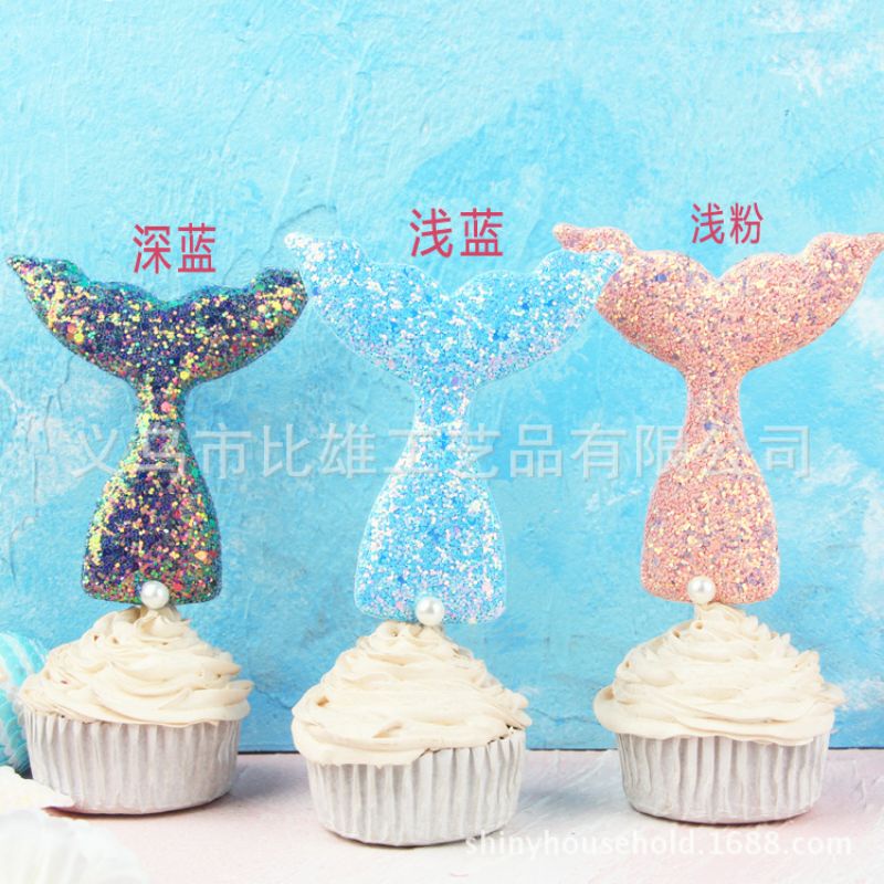 Jual Cake Topper Mermaid / Duyung / Ekor Mermaid / Ikan Duyung | Shopee ...