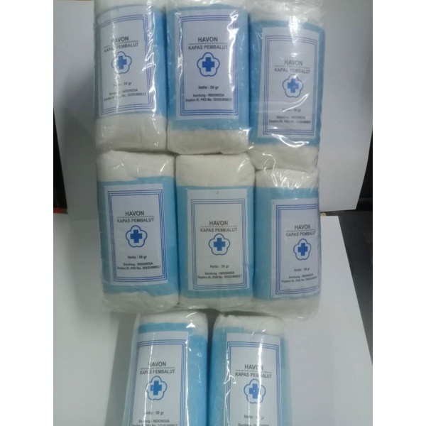 Jual Kapas Havon 50gr (isi 12 pcs) | Shopee Indonesia
