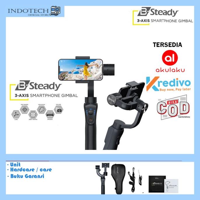 Jual Gimbal Handphone - Brica B-Steady - 3 Axis - Free Tripod Mini ...