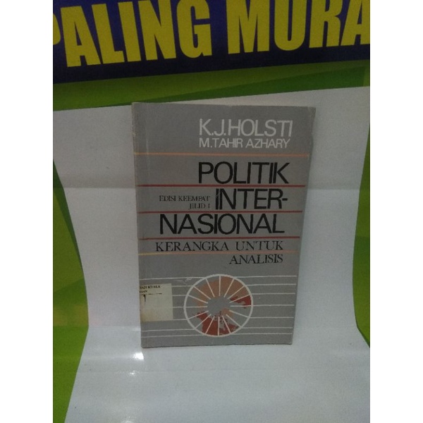 Jual Buku Politik internasional kerangka untuk analisis jilid 1 ...