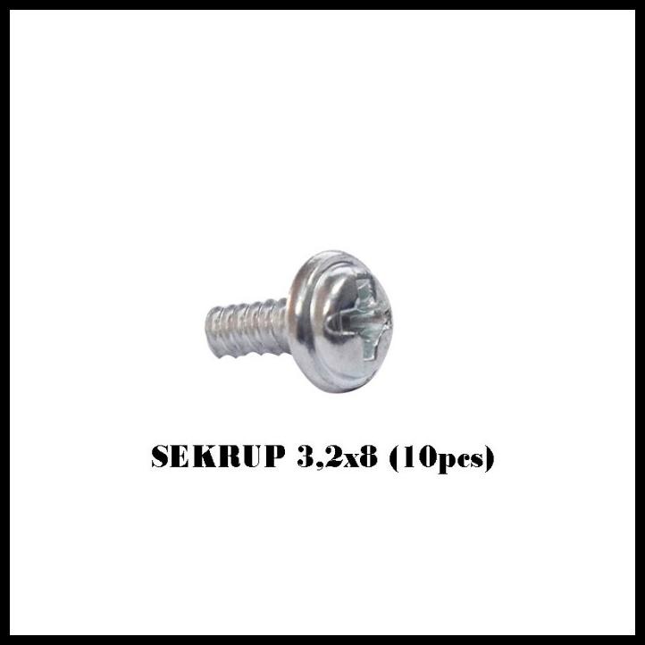 Jual Eelic Sekrup Sep-3.2X8 -Pyg Isi 10 Sekrup Payung Paku Sekrup Untuk ...