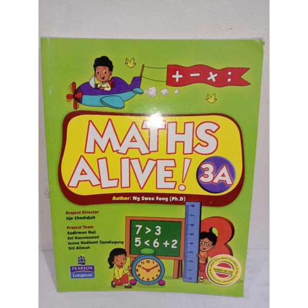 Jual BUKU ORIGINAL MATHS ALIVE 3A | Shopee Indonesia