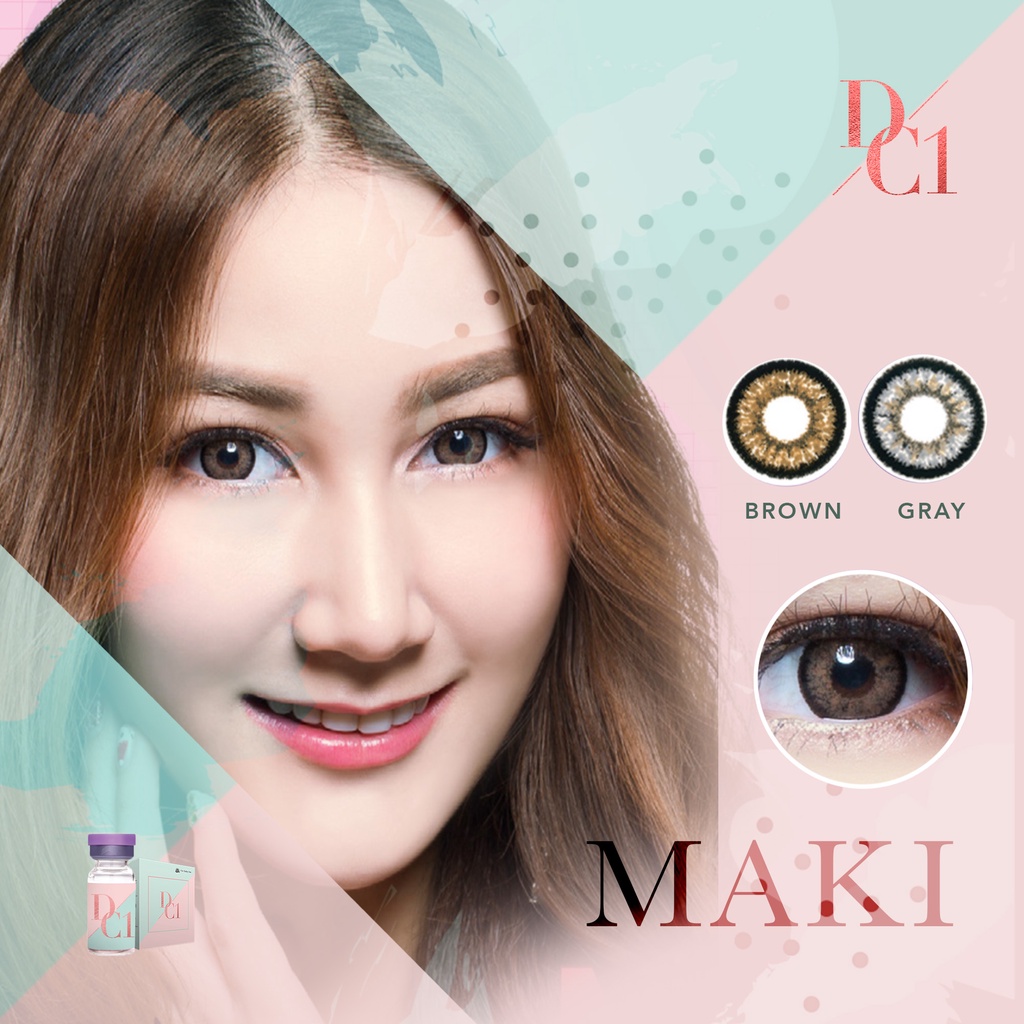 Jual [Original] DC1 Softlens MAKI By Dream Color 1 (NORMAL s/d - 6.00 ...