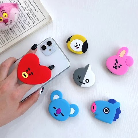 Jual BT21 POPSOCKET/ARMY BTS KPOP POP SOCKET/PHONE HOLDER/STAND HP ...