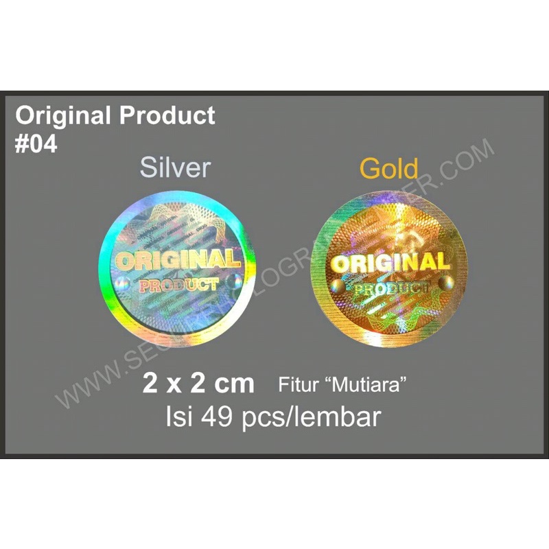 Jual STICKER HOLOGRAM ORIGINAL | Shopee Indonesia