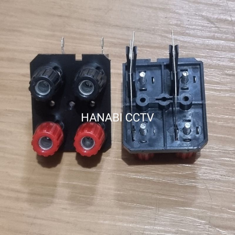 Jual Tapal Kuda Terminal Speaker Box 4 Pin Bell Binding Post Pos 4Pin ...