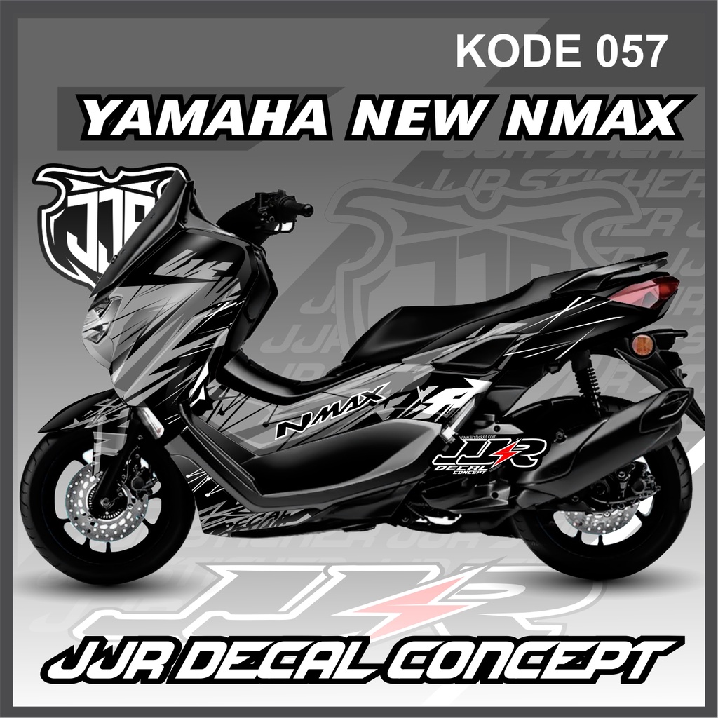 Jual STICKER NEW YAMAHA NMAX FULL BODY 2020-2024 Konsep stiker motor ...