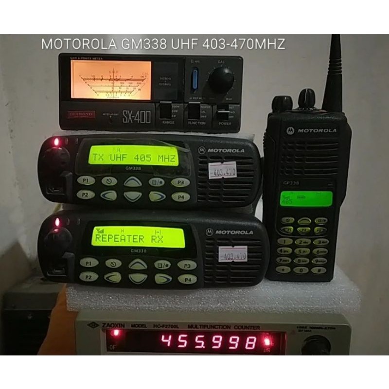 Jual REPEATER MOTOROLA GM338 VHF TANPA BOX | Shopee Indonesia