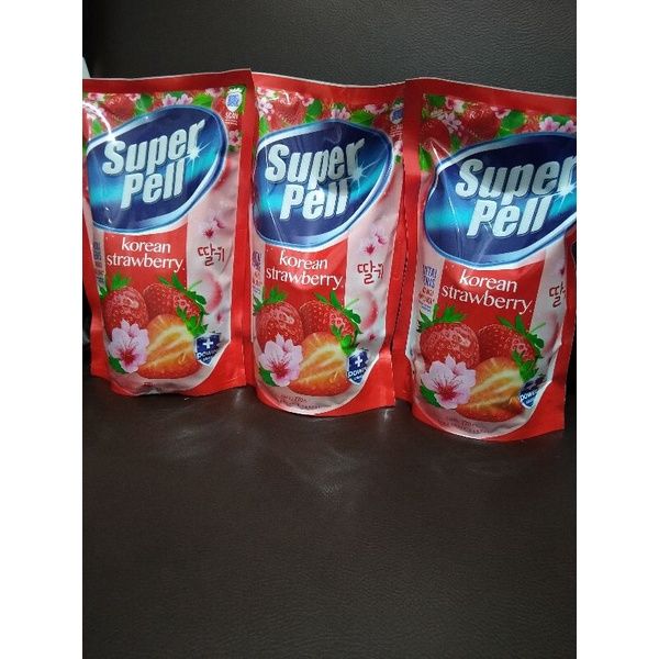 Jual SUPERPEL pembersih lantai Korean strawbery 770 ml | Shopee Indonesia