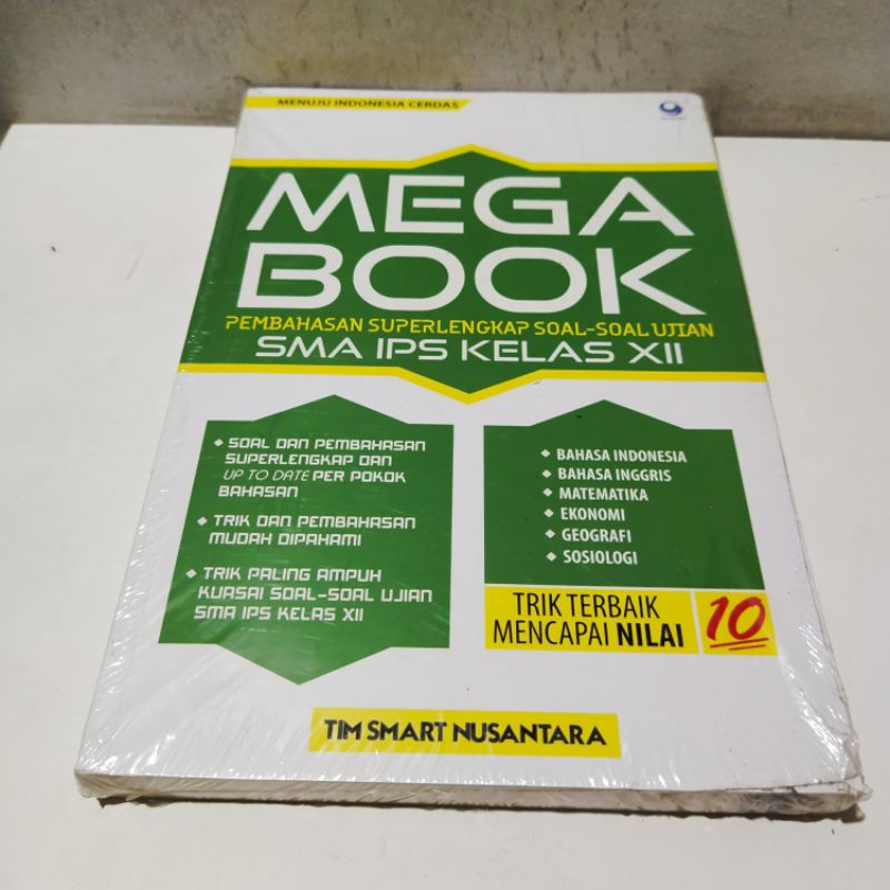 Jual Buku Obral Super Murah - Buku Mega Book SMA IPS Kelas XII | Shopee Indonesia