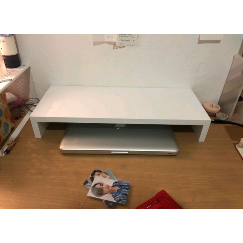 Jual Meja monitor kayu, Stand Monitor Kayu Jati Belanda | Shopee Indonesia