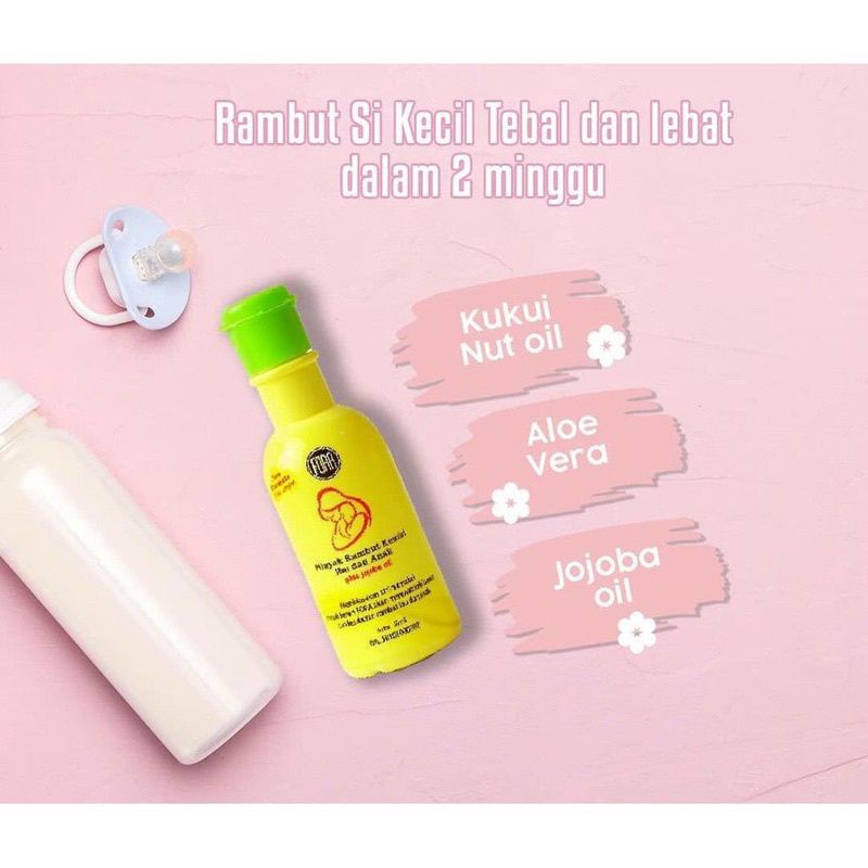 Jual Fora Minyak Rambut Kemiri Bayi dan Anak 65ml | Shopee Indonesia