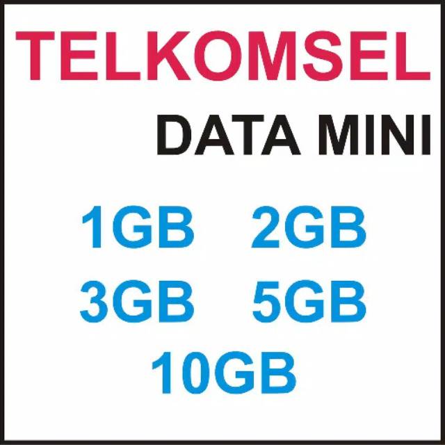 Jual Telkomsel paket internet DATA MINI FLASH SIMPATI COMBO AS LOOP 1GB ...