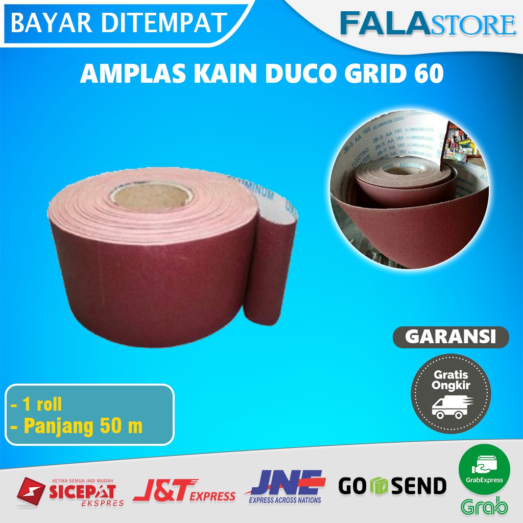 Jual Amplas Ampelas Kain Kayu Besi Meteran Roll Halus Sedang Kasar ...