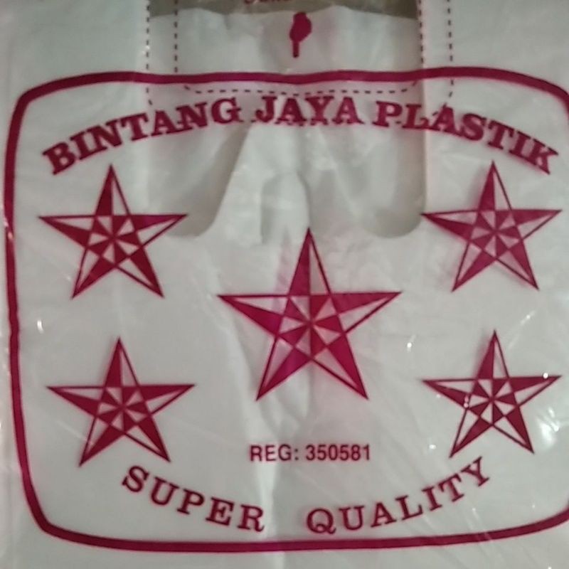 Jual KANTONG PLASTIK KRESEK MEREK BINTANG | Shopee Indonesia