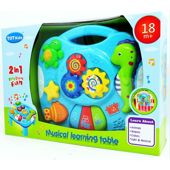 Jual MUSICAL LEARNING TABLE 1088 , TABLE MUSIC MAINAN BAYI | Shopee ...