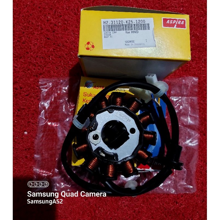 Jual Spull,Stator Comp Beat Fi Lama Vario 110 Fi 2012- 2014 Kode K25 ...
