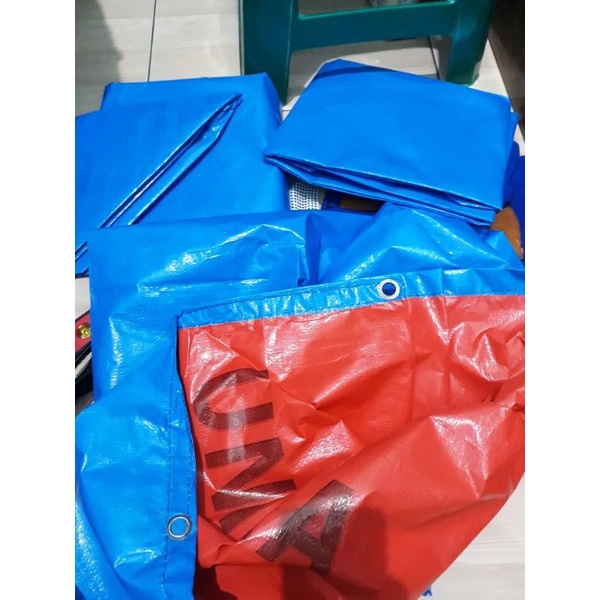 Jual TERPAL UKURAN 6X8 TIDAK TEMBUS AIR | Shopee Indonesia