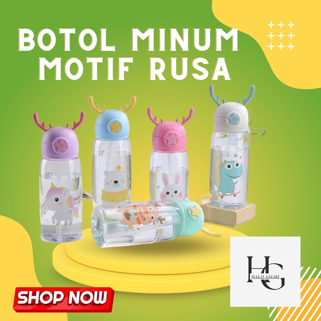 Jual Botol Minuman Anak Motif Tanduk Rusa Terbaru | Shopee Indonesia