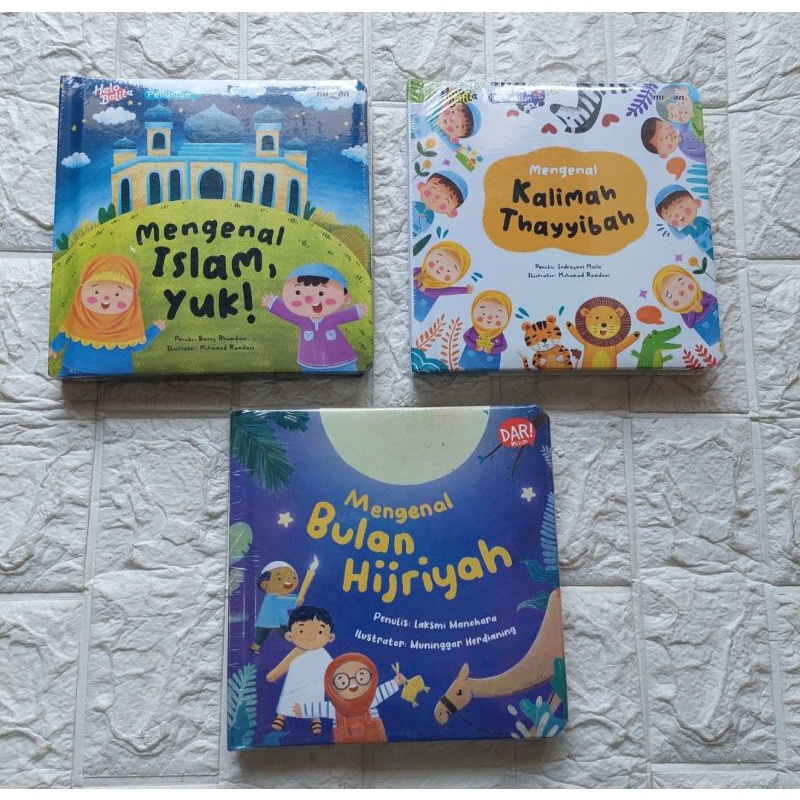 Jual Boardbook Halo Balita Seri Mengenal Islam - Kalimat Thayyibah ...