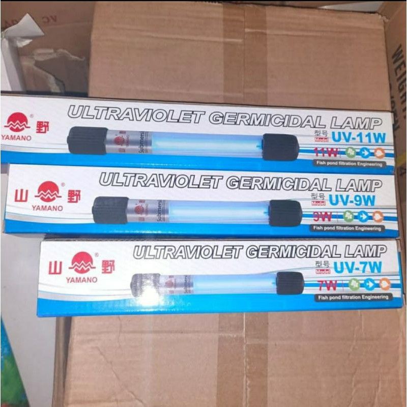 Jual Lampu anti lumut bakteri ultraviolet germicidal lamp YAMANO 11WATT | Shopee Indonesia