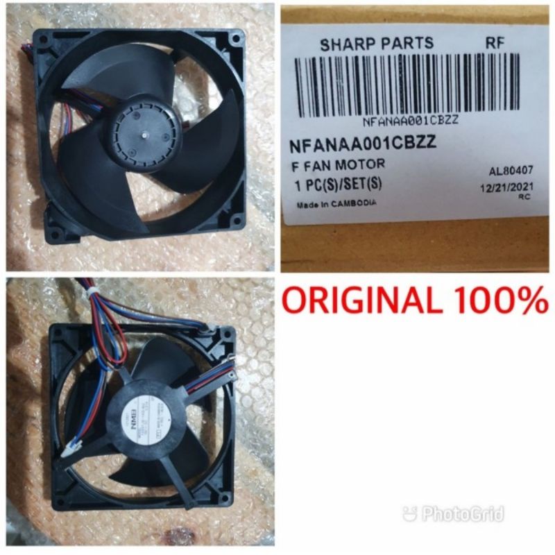 Jual Sharp fan motor kulkas /lemari es NFAA001CBZZ | Shopee Indonesia