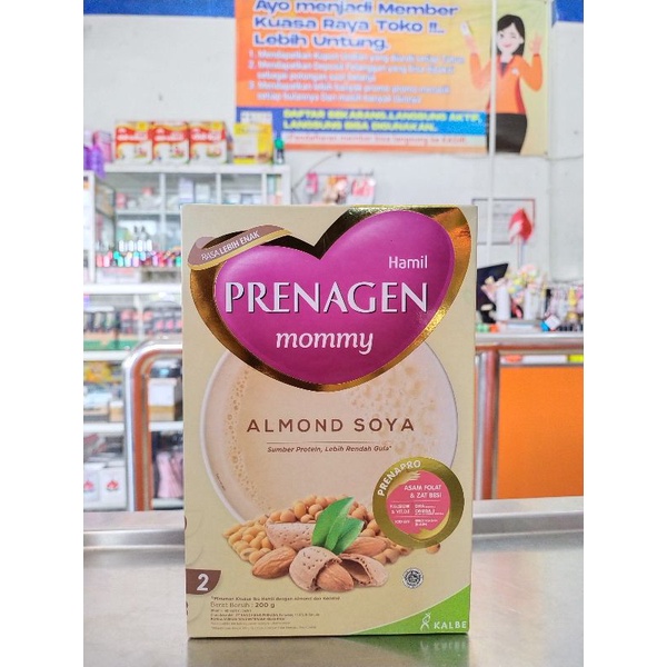 Jual PRENAGEN MOMMY ALMOND SOYA 200G | Shopee Indonesia
