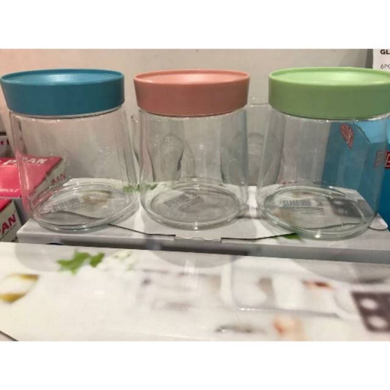 Jual Luminarc Set Toples/Jar Pot Swing 750ml - 3Pcs | Shopee Indonesia
