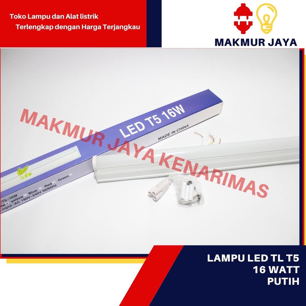 Jual Lampu TL T5 LED 16Watt/Lampu TL LED Murah/Lampu TL Semny/Lampu ...
