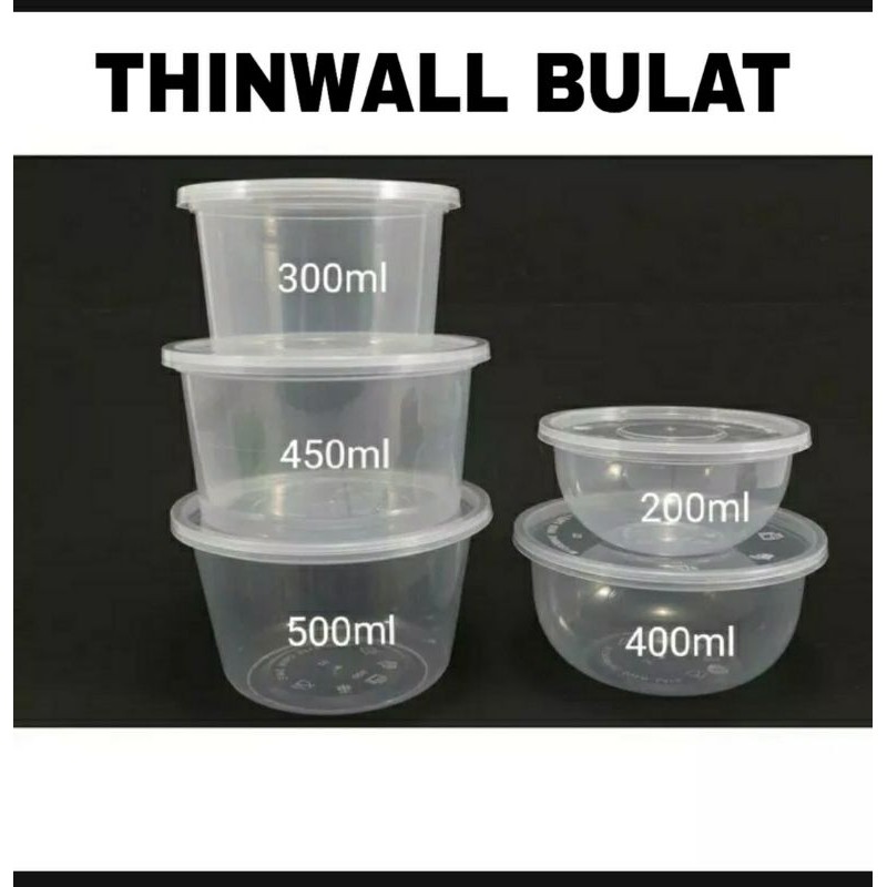 Jual THINWALL DM BULAT 300ml 400ml 450ml 500ml | KOTAK MAKAN BULAT ... Jual THINWALL DM BULAT 300ml 400ml 450ml 500ml | KOTAK MAKAN BULAT ...