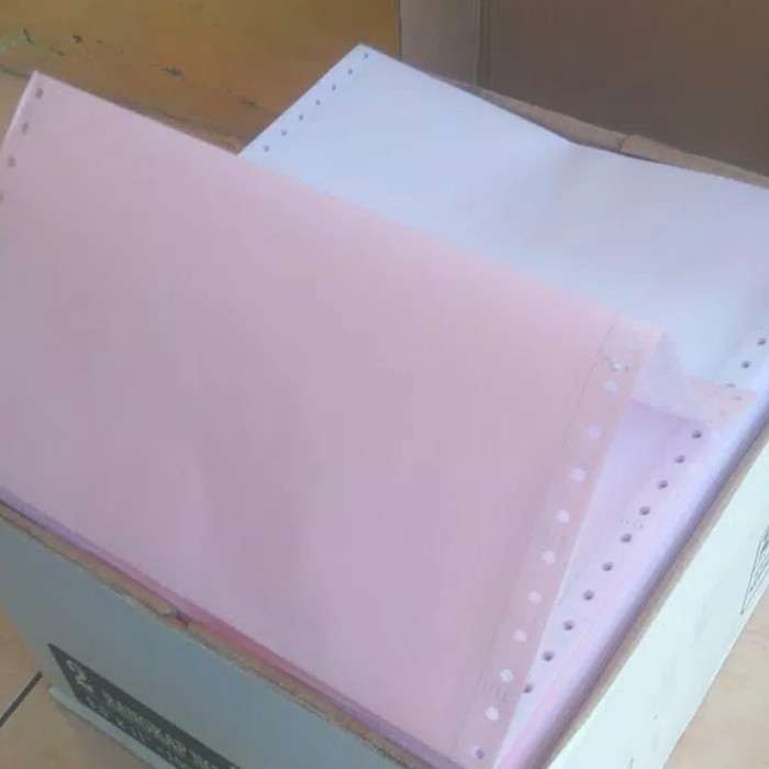 Jual KERTAS CONTINUOUS FORM PRINT NCR 2 RANGKAP PLY BAGI 2 PRS SURAT ...