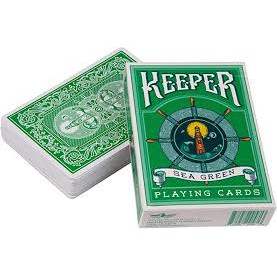 Jual Keeper Sea Green Playing Card by Cartamundi | Shopee Indonesia