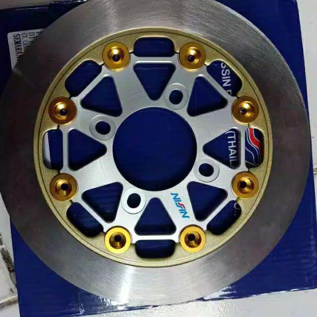 Jual PIRINGAN CAKRAN DEPAN NISSIN 220 FLOATING 8 MODEL BUTA BEAT MIO JUPITER MX VEGA FIZ R VARIO ...