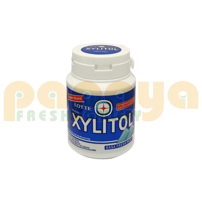 Jual @#@#@#] LOTTE XYLITOL BOTOL 58 GR RASA FRESH MINT | Shopee Indonesia