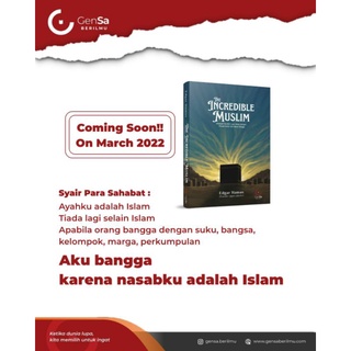 Jual THE INCREDIBLE MUSLIM By Edgar Hamas Gen Saladin ORIGINAL | Shopee ...