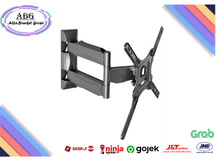 Jual Bracket TV 32 - 55 inch, Bracket TV LED LCD Fleksibel Universal TV ...