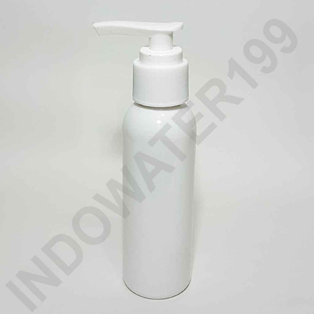 Jual BOTOL PUMP 100 ML PUTIH TUTUP PUMP PUTIH MINIMAL 10 PCS | Shopee Indonesia