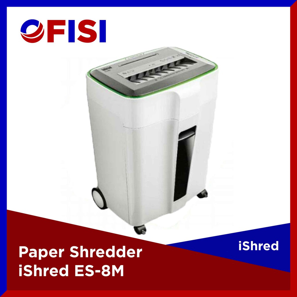 Jual Paper Shredder Ishred ES-8M - mesin penghancur kertas | Shopee ...
