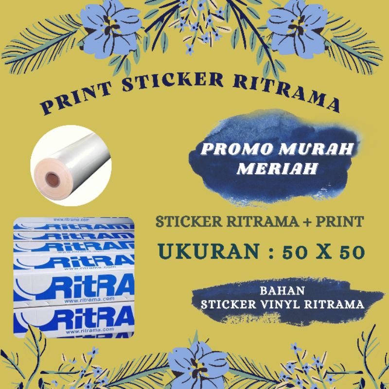 Jual Cetak Sticker Ritrama | Shopee Indonesia
