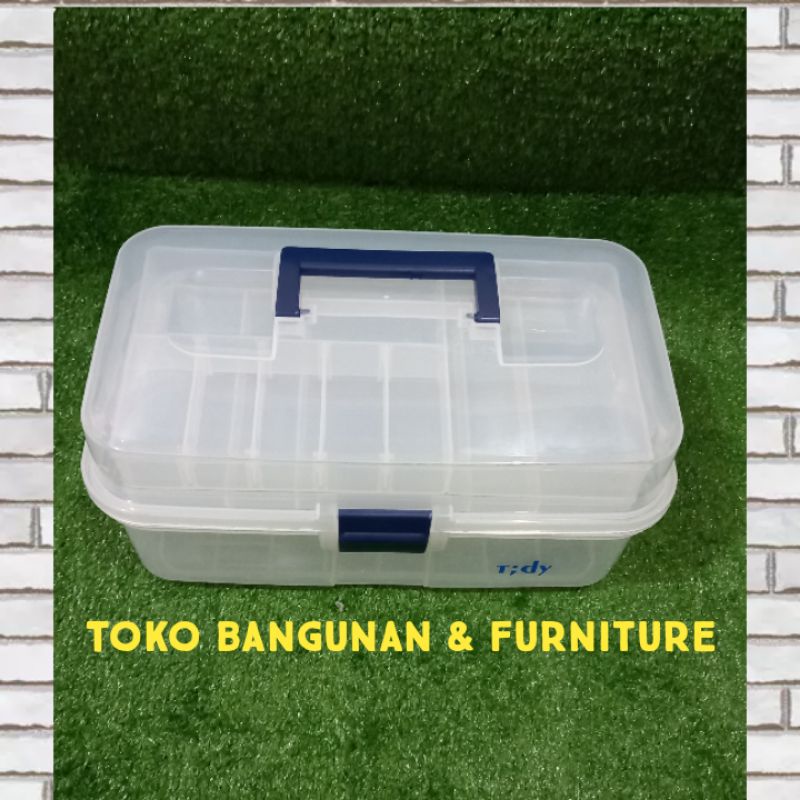 Jual TOOL BOX BERTINGKAT TRANSPARAN | Shopee Indonesia