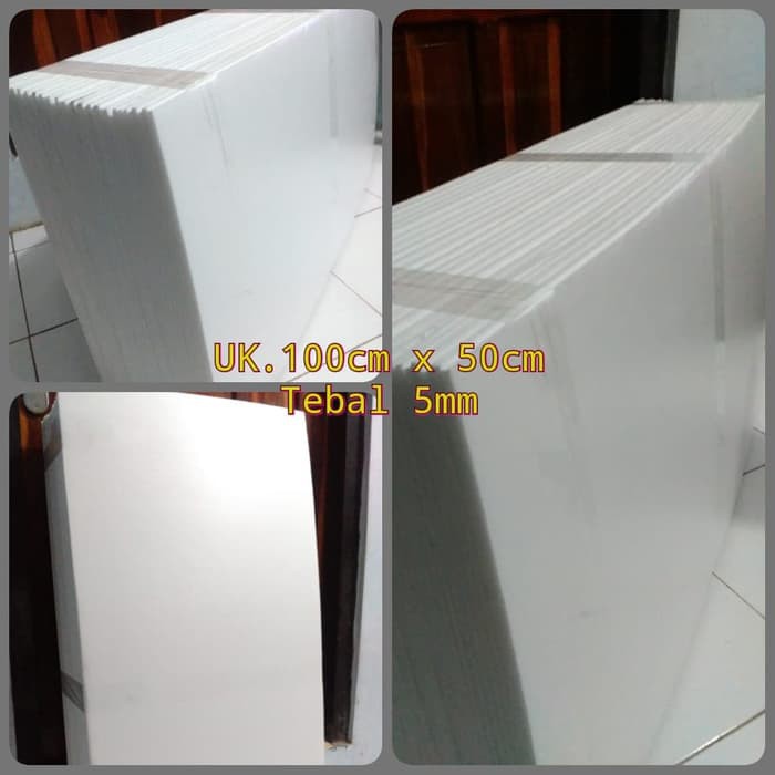 Jual Polyfoam 5mm x 50 cm x 100cm minimal 5 lembar | Shopee Indonesia