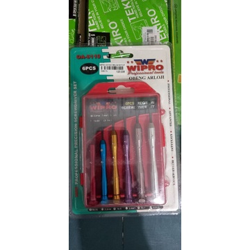 Jual Wipro Obeng Arloji Set 6 pcs | Shopee Indonesia