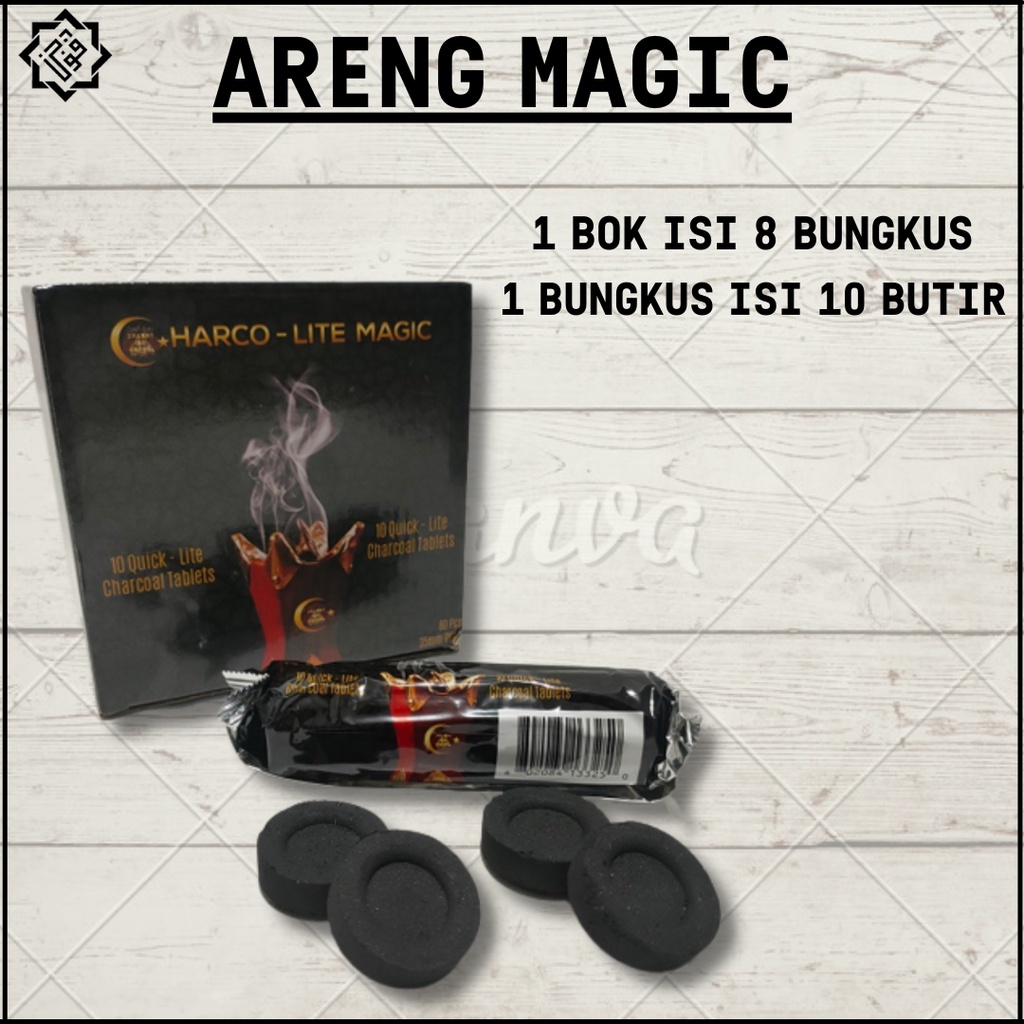 Jual Arang Magic 1 Bungkus ARENG MAGIC TERBARU MODEL RAPAT Areng Untuk ...
