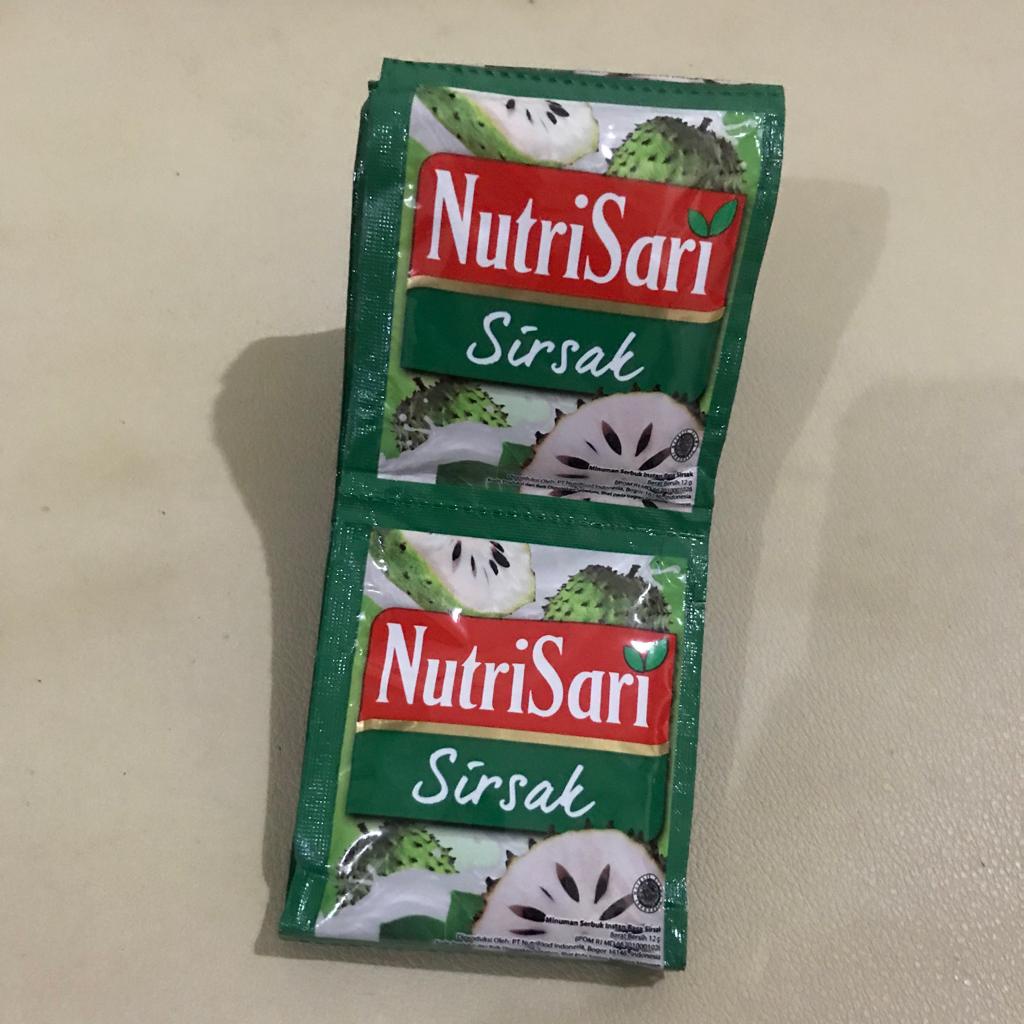 Jual 1 RENTENG/ 1 RENCENG NUTRISARI RASA LEMON SIRSAK COCOPANDAN NANAS ...