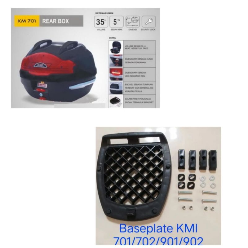 Jual BOX MOTOR KMI 701 | Shopee Indonesia