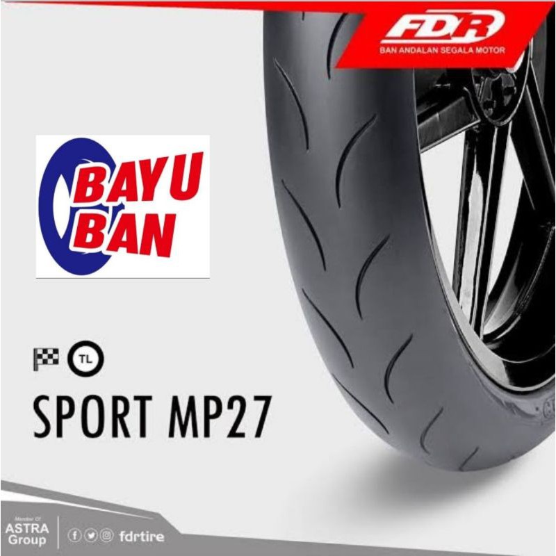 Jual Ban Fdr Mp27 90/80 ring 17 Soft Compound Tubelles | Shopee Indonesia