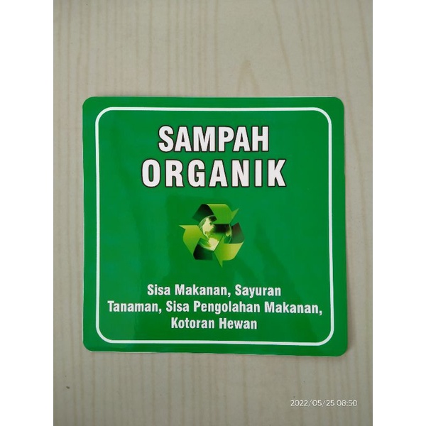 Jual Stiker Sampah Organik dan Anorganik | Shopee Indonesia